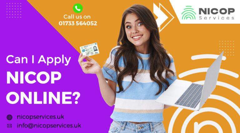 Can I Apply For Nicop Online? | Expired Nicop | Nicop Services Uk
